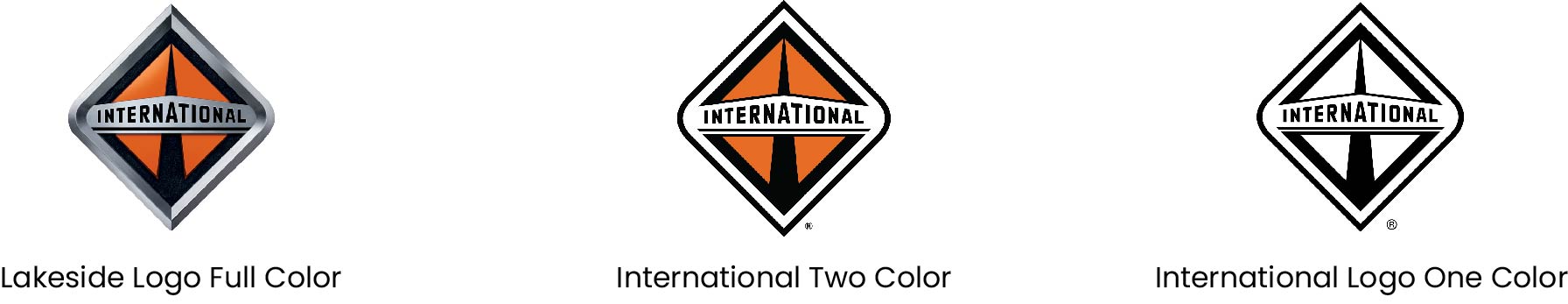Lakeside Branding - Lakeside International Trucks